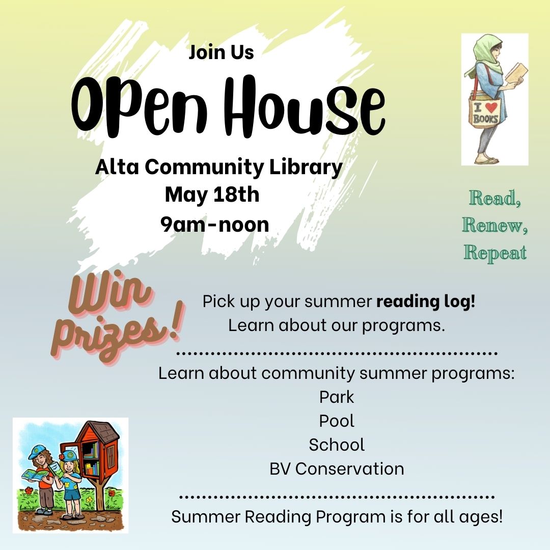 Alta Community Library :: Alta Public Library